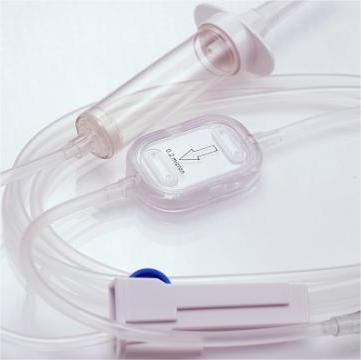 1.2μm Ultrasonically Welded Inline IV Filter ABS Housing With PES Membrane