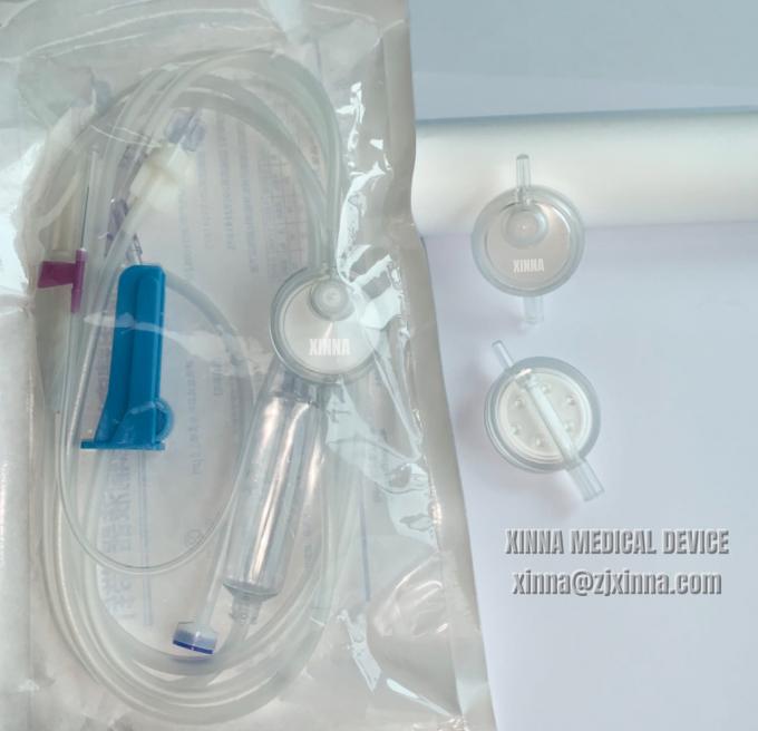 5μm PES In-Line IV Filters Medical Grade With Air Venting Membrane