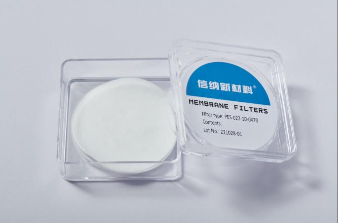 47mm Membrane Disc Filter Non Sterile 0.22 Micron PES Filter For ...
