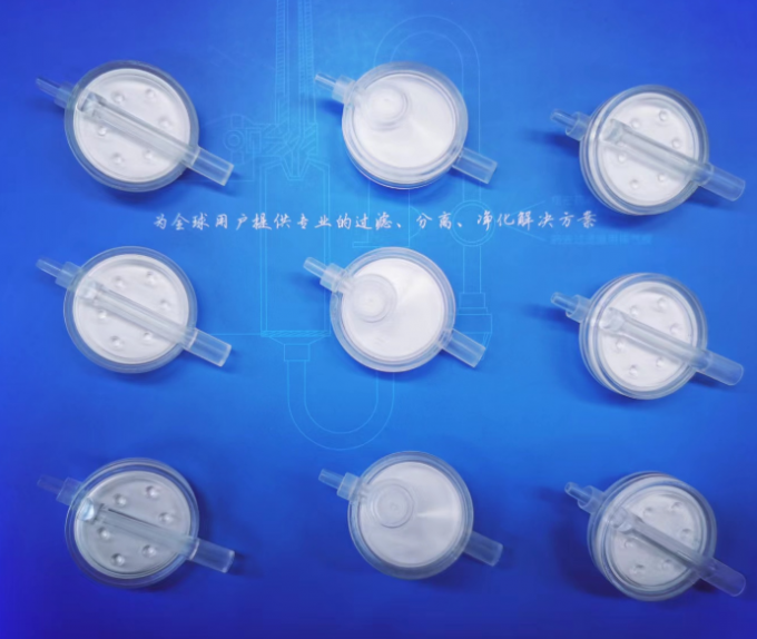 Disposable Intravenous IV Filter With PES / PTFE Membranes