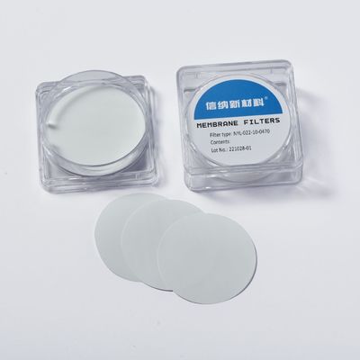 Nylon Membrane Disc Filters 0.22μm Pore Size