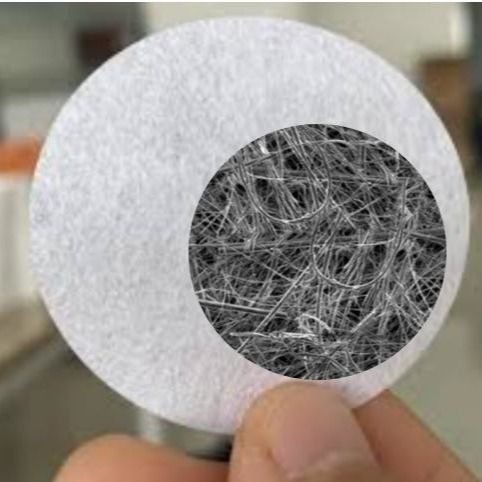 Hydrophobic Glass Fiber Membrane Filter For IV Infusion Spike Venting
